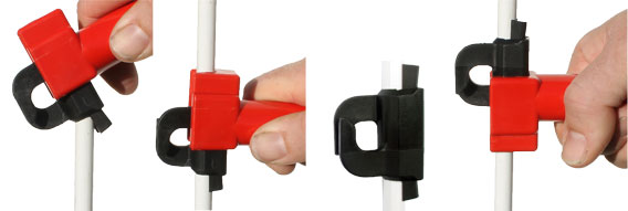 Fibreglass Post Insulators & Applicators | Kiwitech International