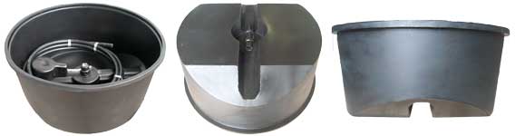 Fixed or Portable Plastic Troughs | Kiwitech International